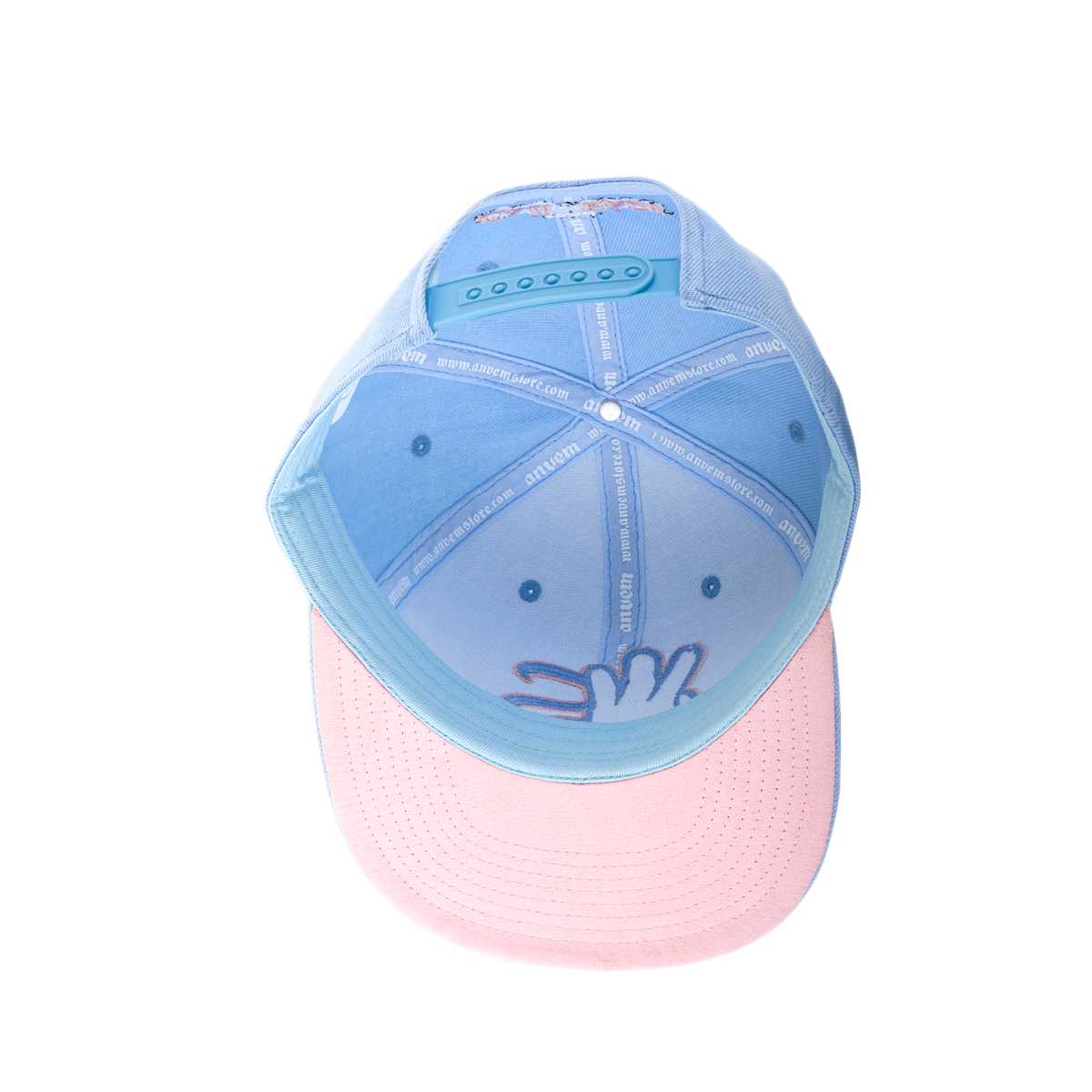 Gorra 3S/WS Snapback azul pastel - ANVEM